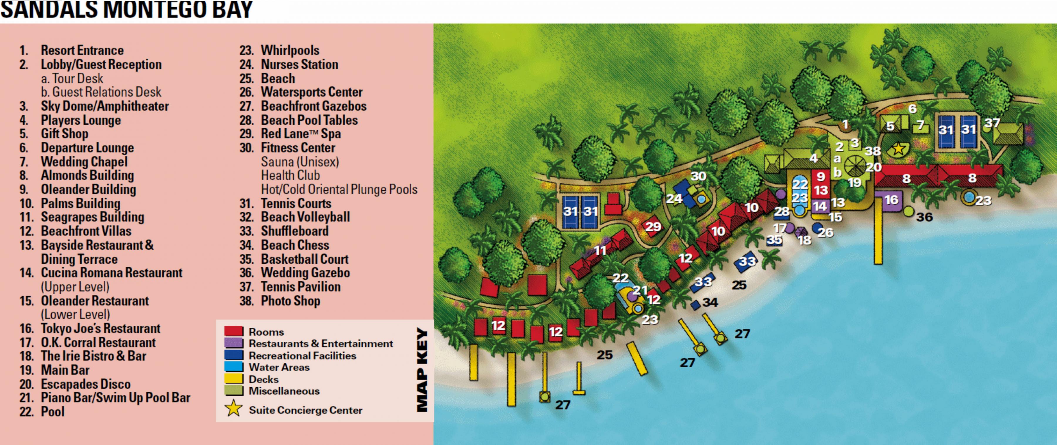 Map Of Montego Bay Jamaica